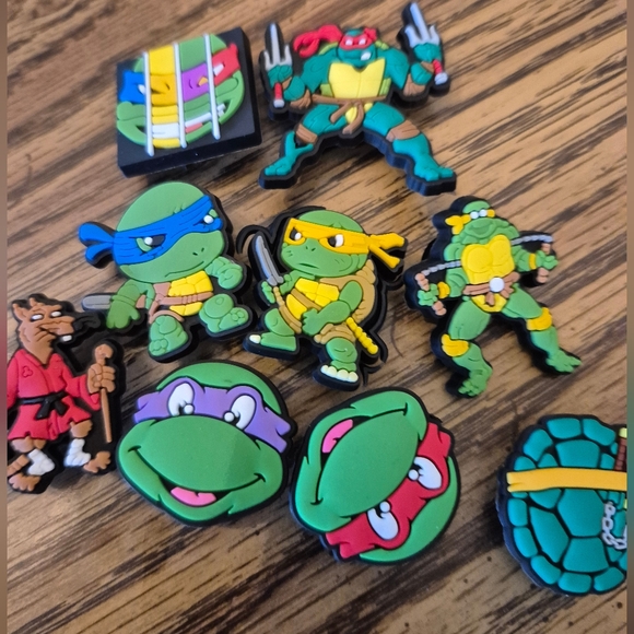 Toys | Action Figure Set Crocs Charms Colorful Collection | Poshmark